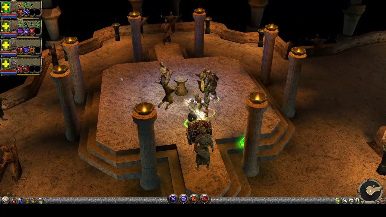 Dungeon Siege 2 - Azunite Shrine Completed - YouTube