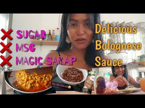 DELICIOUS BOLOGNESE SAUCE | MORENA KAYE - YouTube