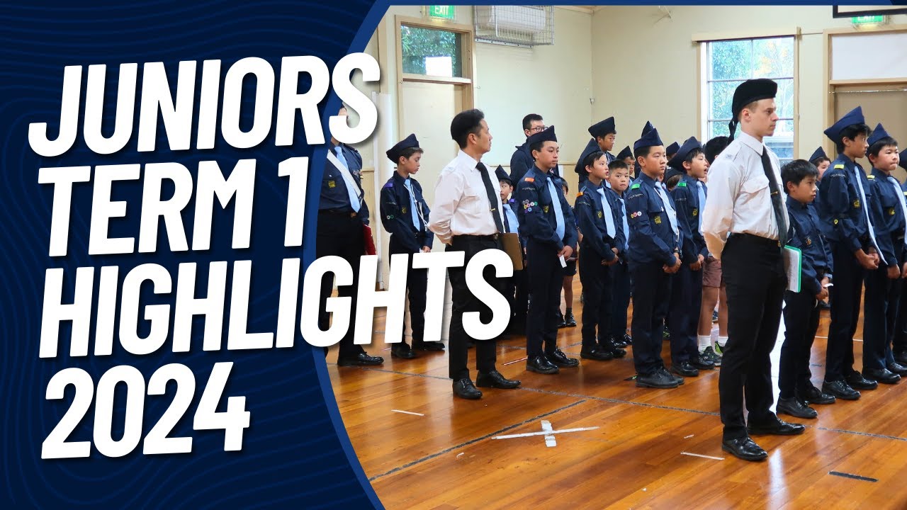 Juniors Term 1 Highlights 2024 - YouTube