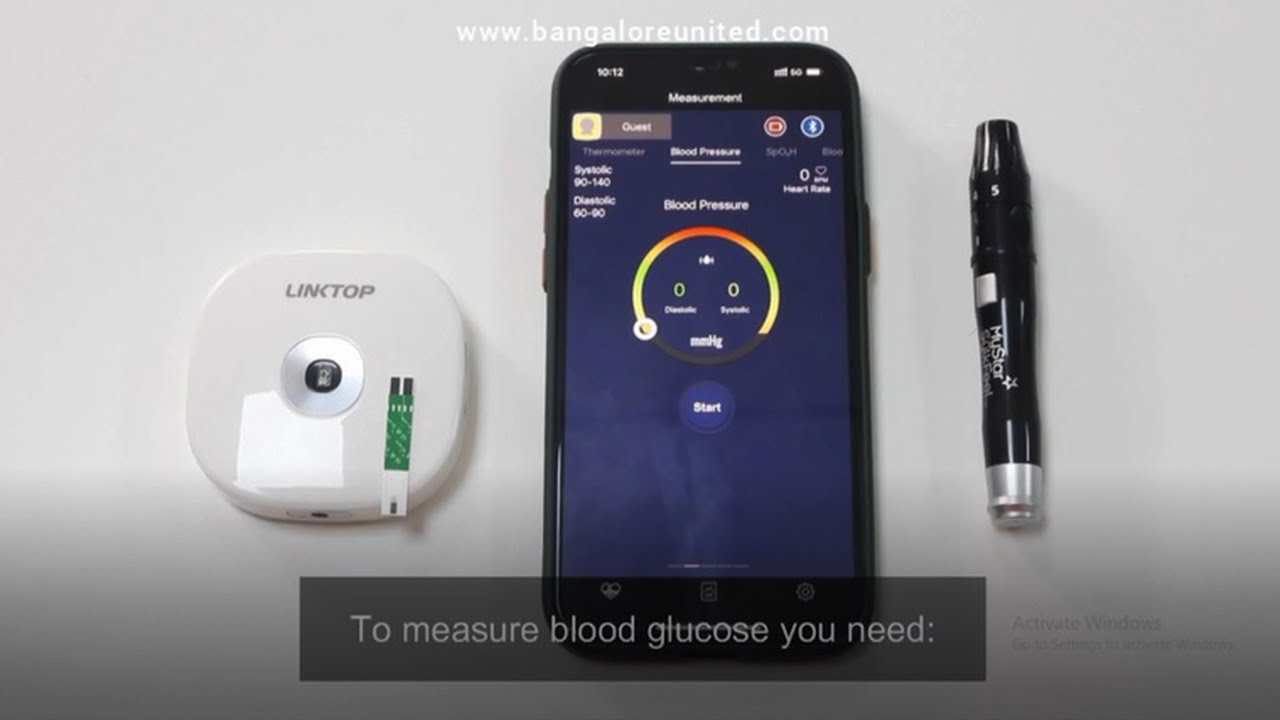 Linktop Telemedicine Device │ Glucose Test & Diagnosis - YouTube