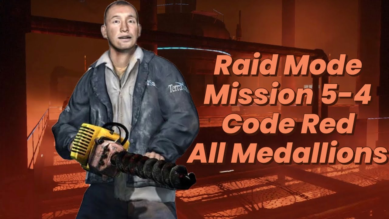 RESIDENT EVIL REVELATIONS 2 Pedro Raid Mode Mission 5-4 Code Red All ...