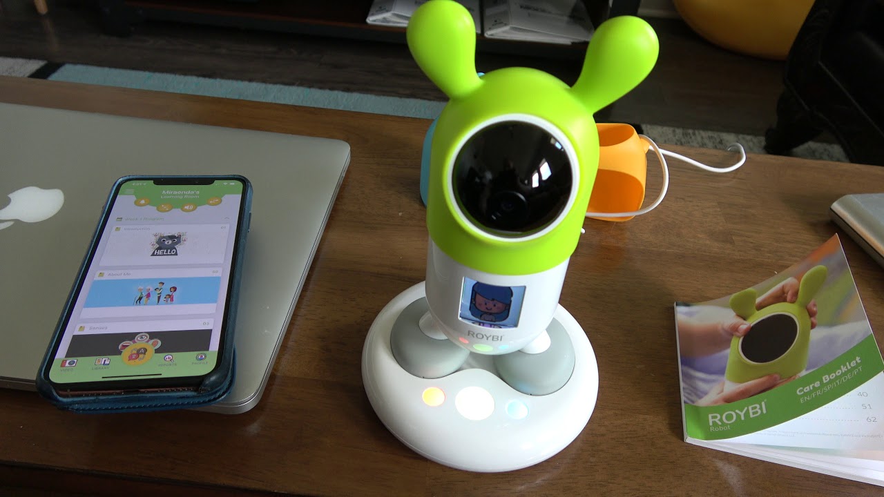 Roybi Robot - Showing Off His Skills - YouTube