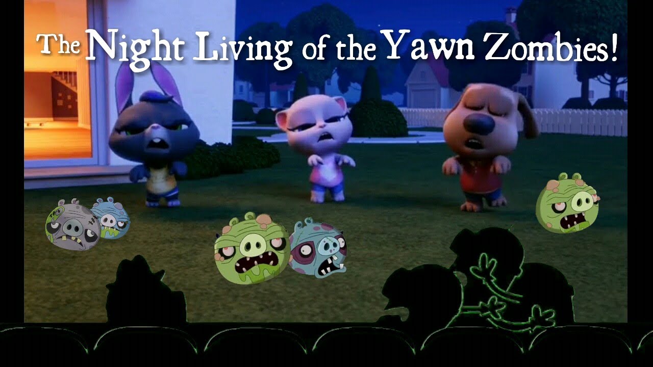 Minions Watch The Night Living of the Yawn Zombies! (In Halloween ...