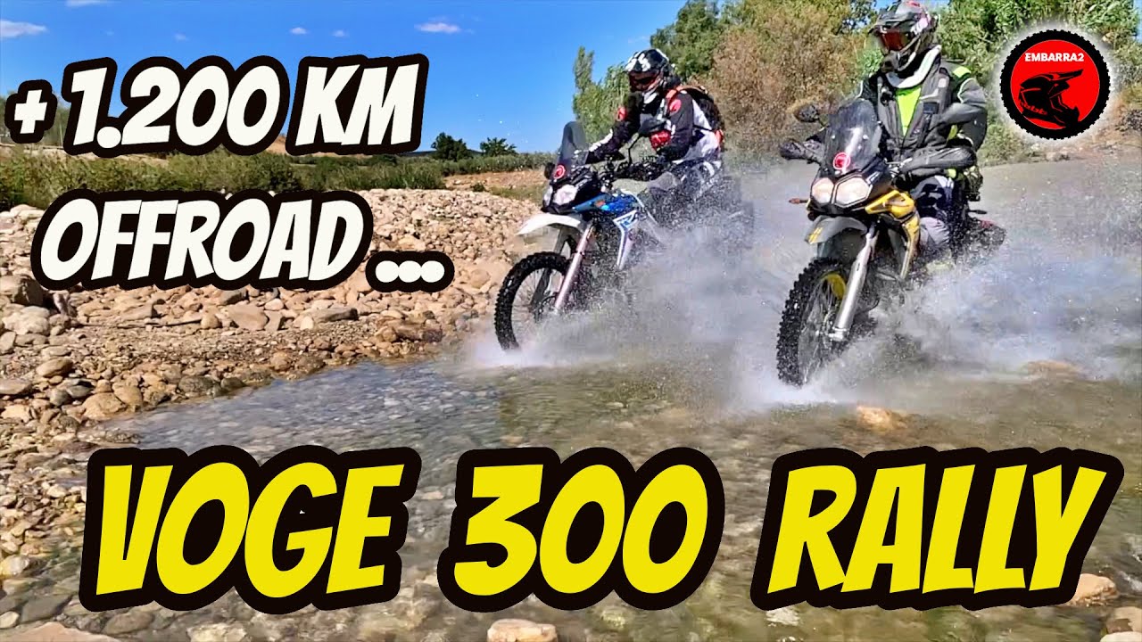 VOGE 300 RALLY, nuestra nueva moto para un gran viaje offroad ...