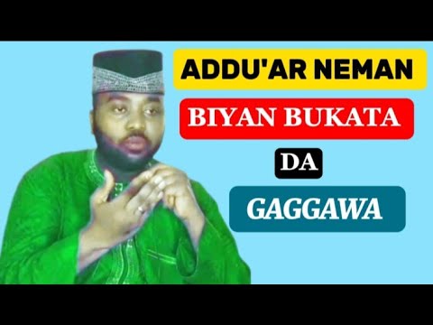 Zaka Sha Mamaki Idan Ka Rike Wannnan Addu'ar Neman Biyan Bukata Da Gaggawa - YouTube