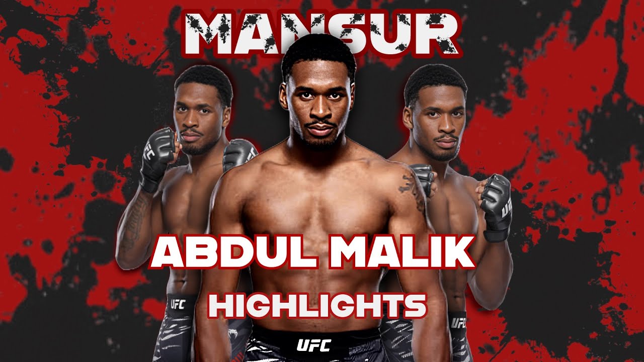 MANSUR ABDUL MALIK HIGHLIGHTS (2025) - YouTube