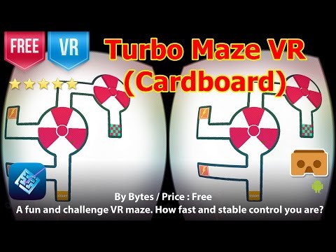 Turbo Maze VR (Cardboard) - How fast and stable control you are to exit the VR maze? - YouTube