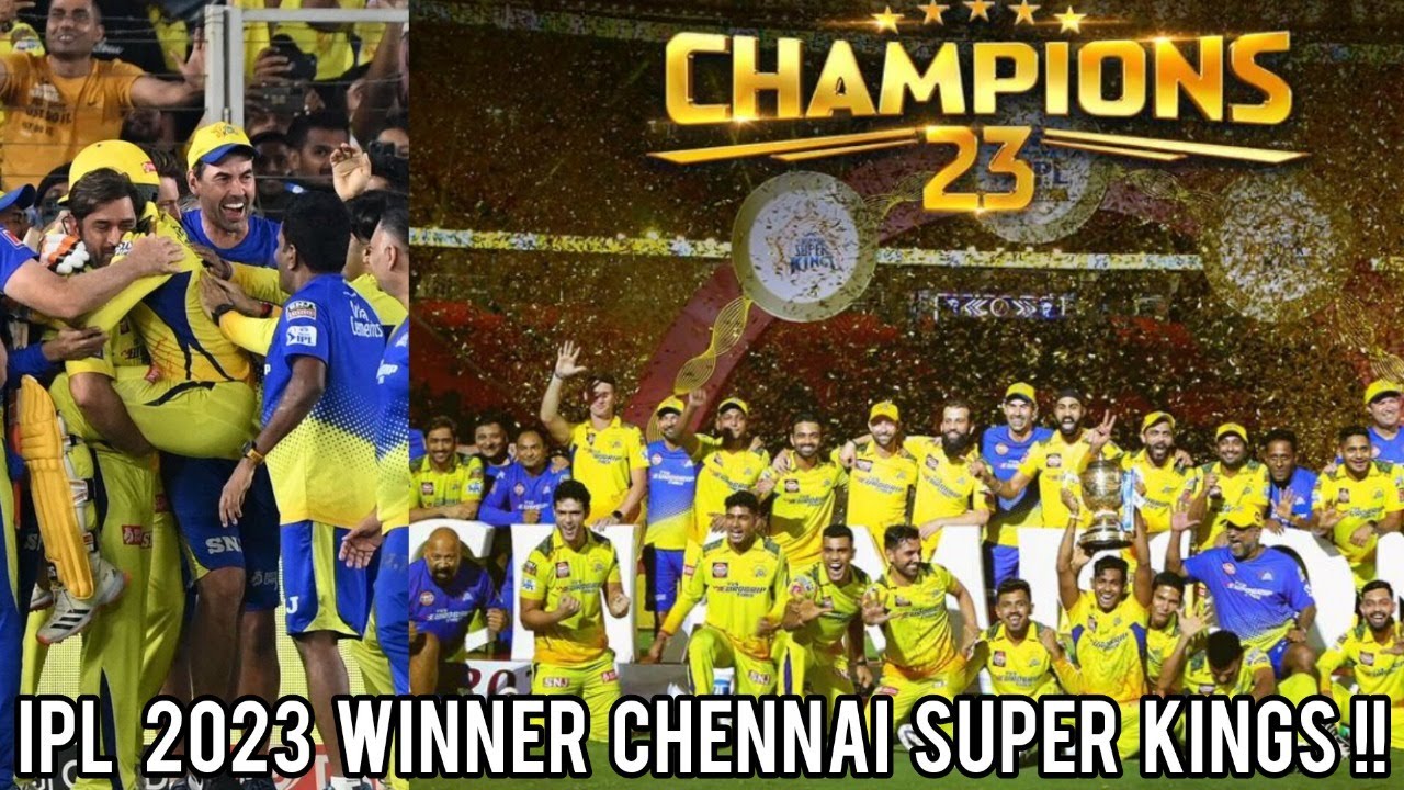CSK Won IPL 2023 Final !! Comeback Super Kings 5th Trophy | Jadeja Last ...