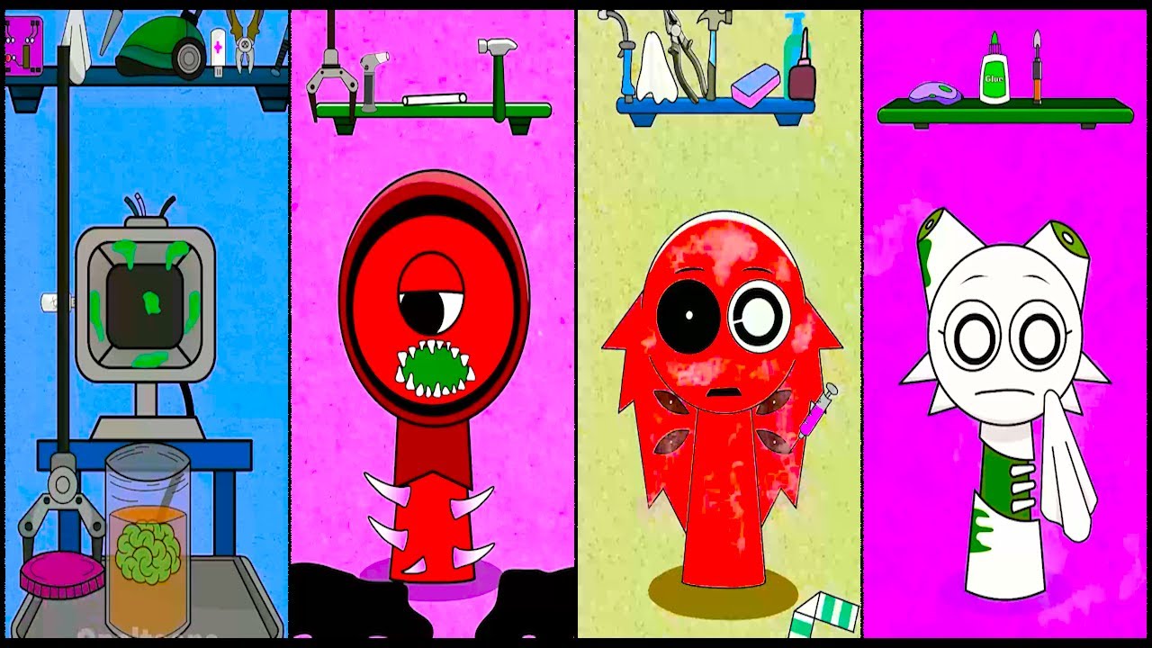 incredibox sprunki all phases gameplay - YouTube