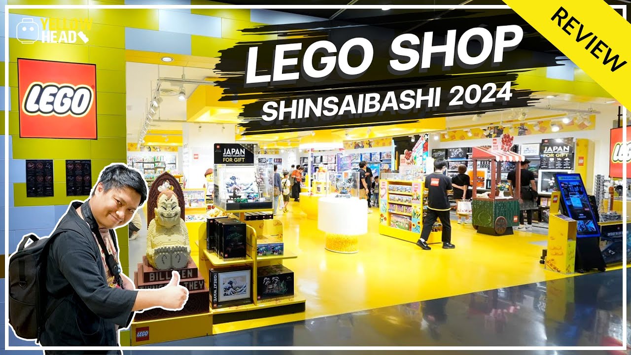 REVIEW : LEGO Shop Shinsaibashi ญี่ปุ่น โอซาก้า 2024 - YouTube
