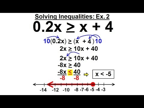 Algebra - Ch. 3: Formula, Inequalities, Absolute Value (23 of 33) Solve ...