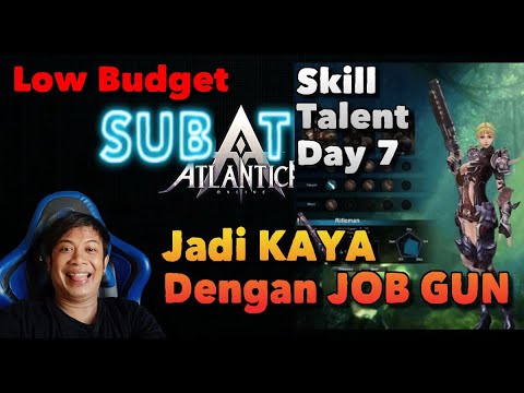 Skill Talents Job GUN Atlantica Online Rising - YouTube