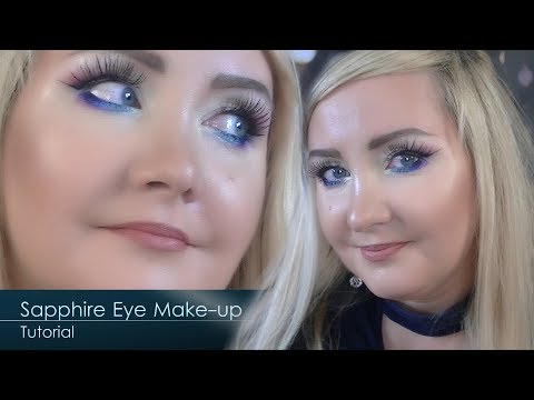 Sapphire Eye Makeup Tutorial