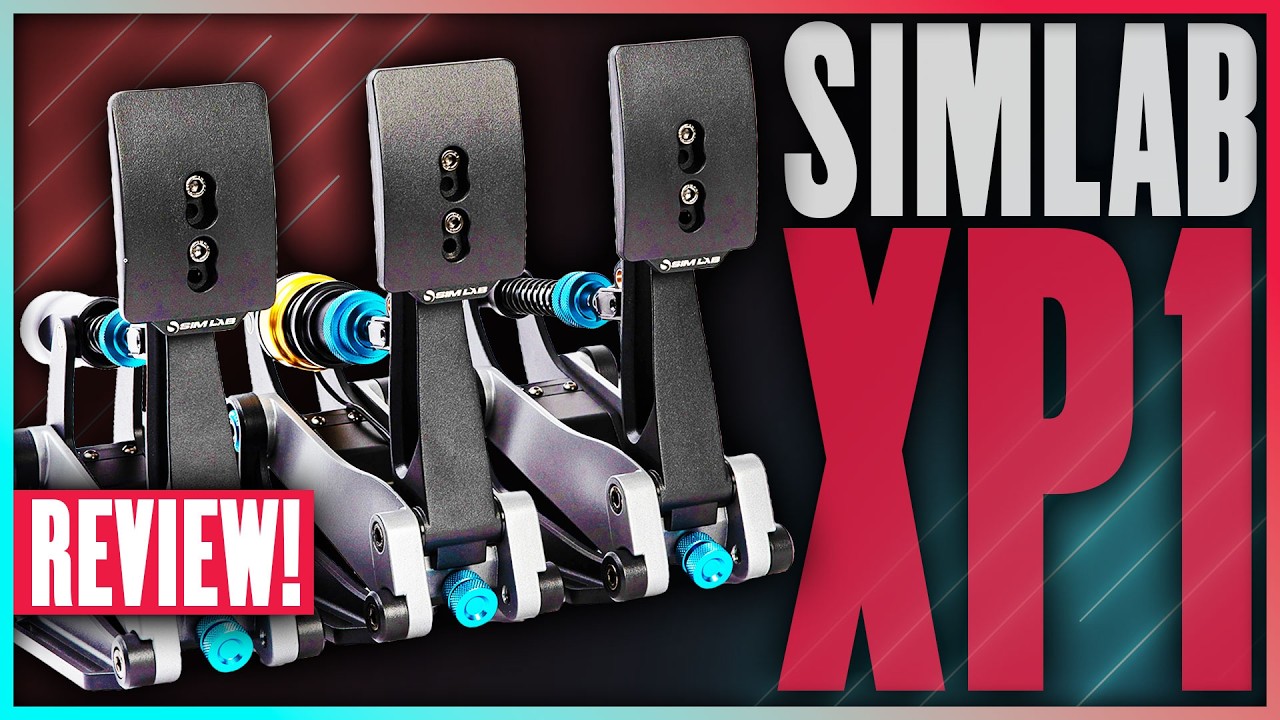 SimLab XP1 Sim Pedal Set - Dizee Review - YouTube