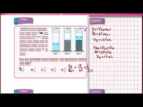 9  SINIF 2  ÜNİTE KURU KUM HACİM HESAPLAMA 3