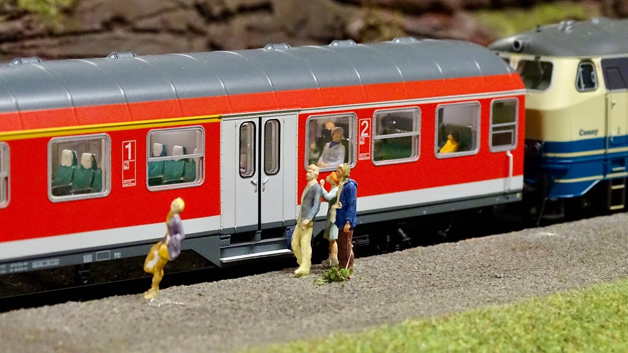 Captivating Passenger Trains at EMK Kaiserslautern | H0 Model Railway ...