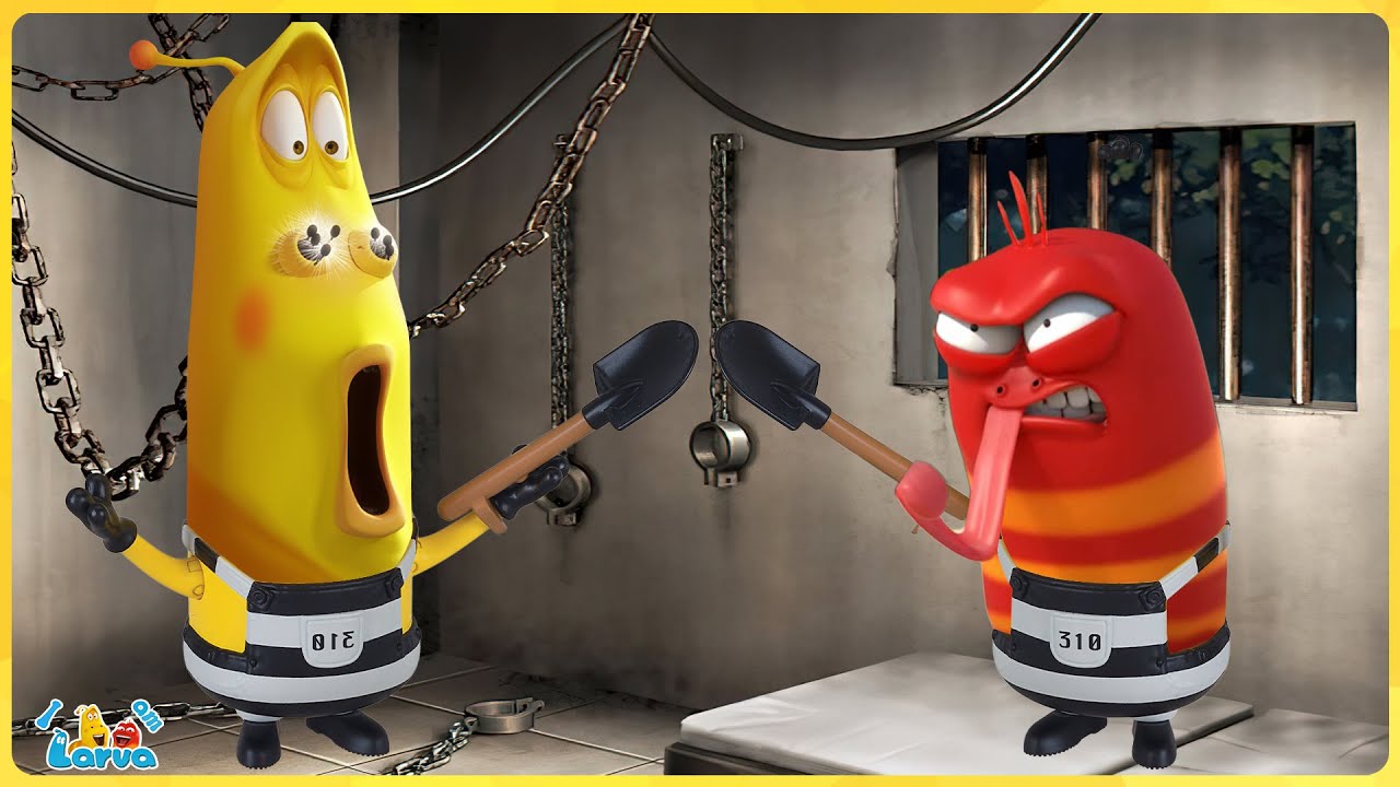 THE ESCAPE PLAN OF THE LARVA BROTHERS THE BEST CARTOONS FOR KIDS LARVA ...