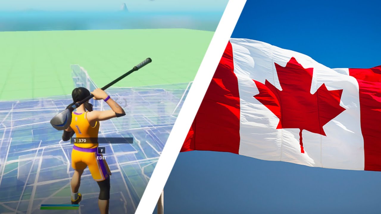 When a fortnite player is Canadian.. - YouTube