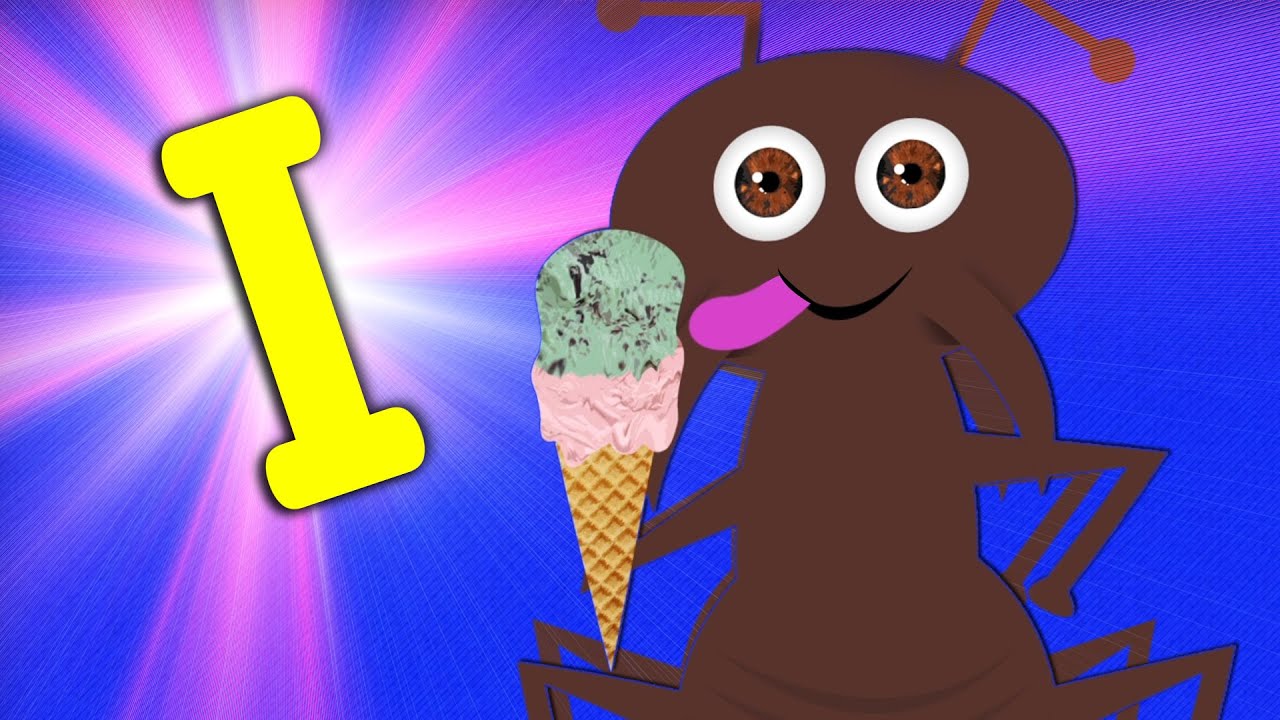 Videos For Babies And Toddlers: Learn The Letter I With Ice Cream And ...