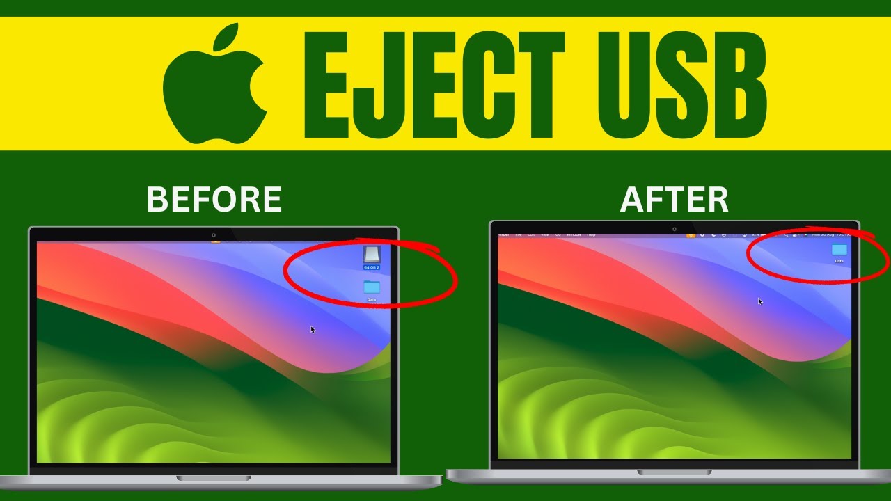 How to Eject USB from Mac? Eject USB from Mac, Mac Book Pro, iMac, Mac ...