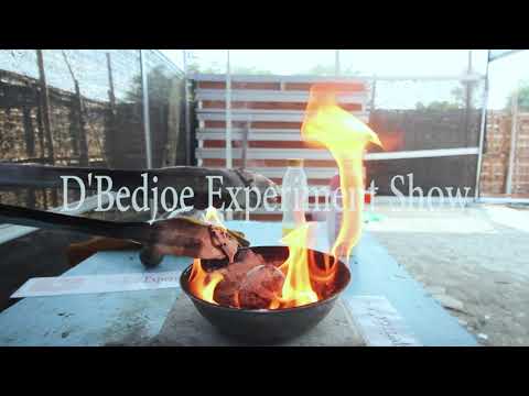 EXPERIMENT Glowing 1000 degree STEEL BALL vs Baby Powder