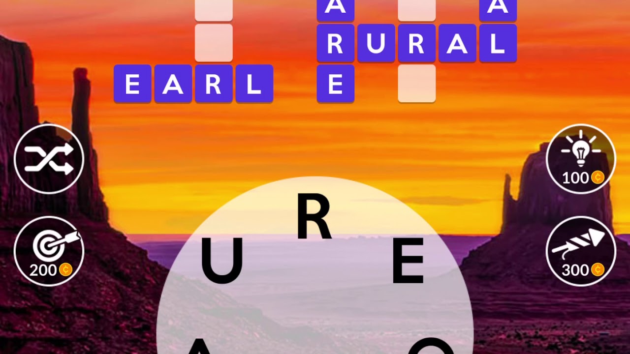 Wordscapes Level 7473 Answers - YouTube