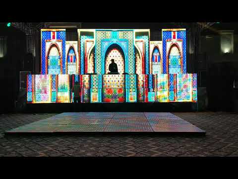 led wall mapping [ sp led wall sangrur ] - YouTube