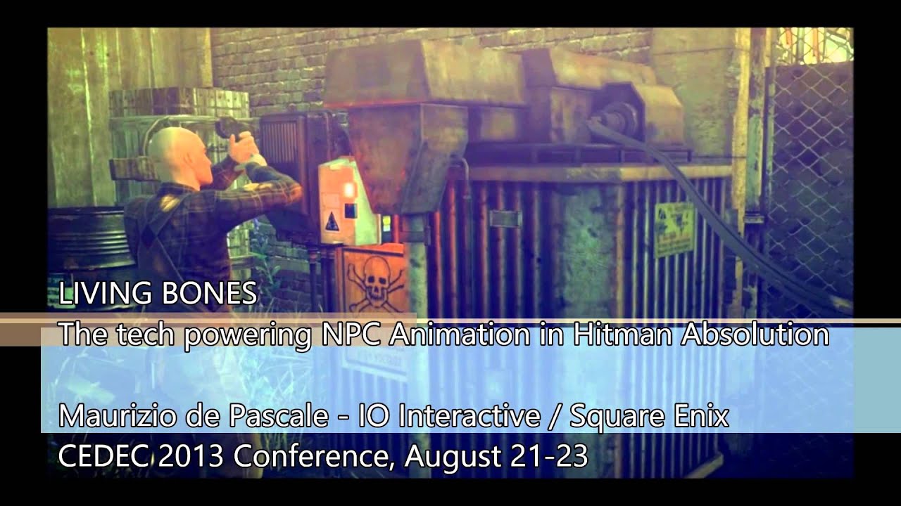 CEDEC 2013 TEASER - Living Bones, the tech powering NPC Animation in ...