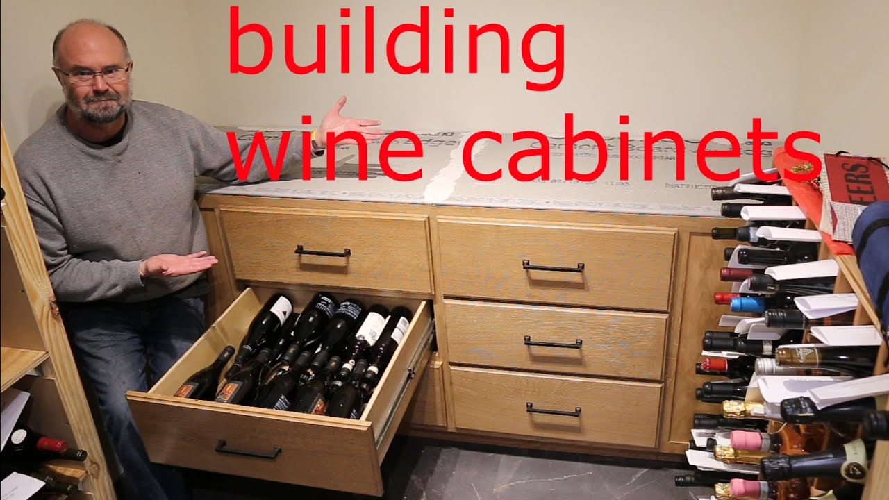 Custom Wine Storage: Episode #5 Full build of second cabinet - YouTube