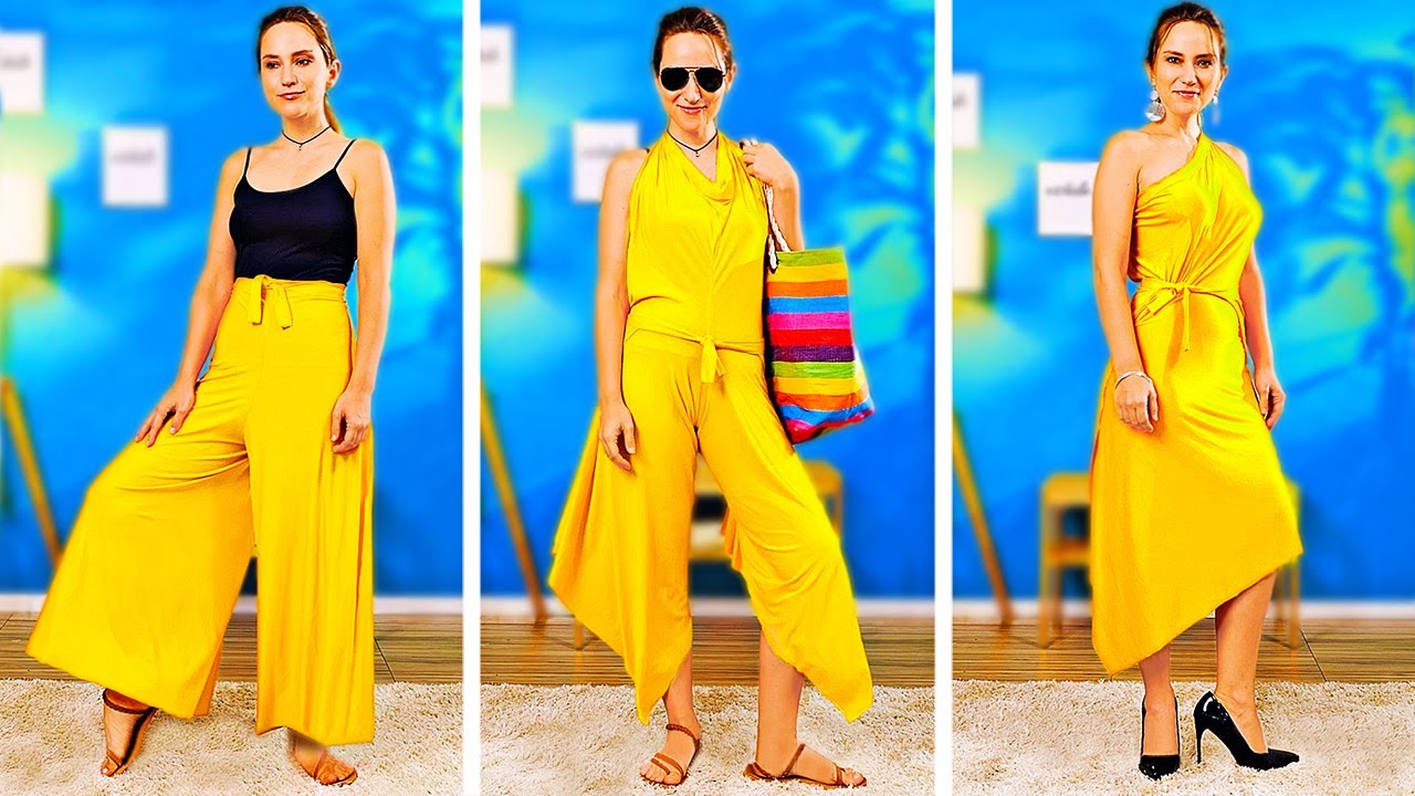 32 Stylist Secrets To Create New Looks With Old Clothes - YouTube
