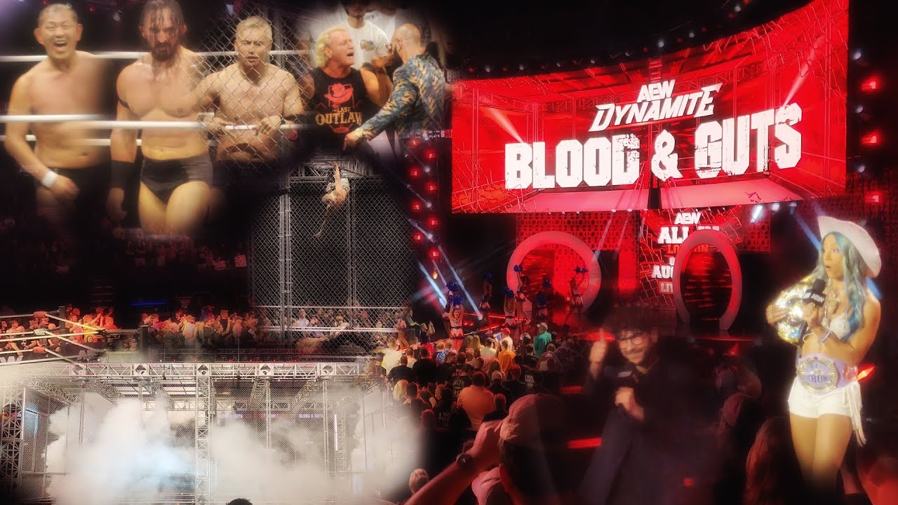 AEW Dynamite Blood & Guts - Bridgestone Arena Nashville - YouTube