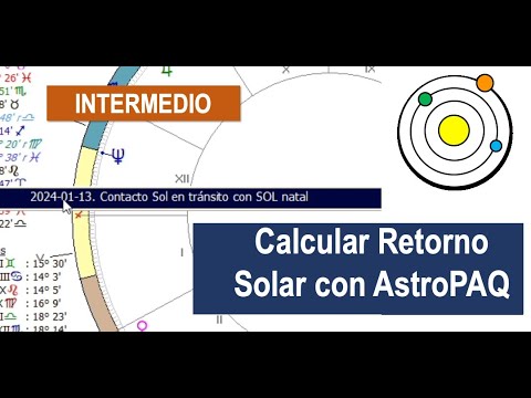 Calcula tu Revolución Solar. 30 Rev. Solares en 1 minuto!! #asidesimple ...