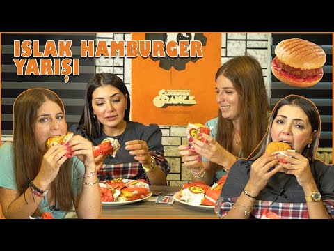 CEZALI ISLAK HAMBURGER YEME YARIŞMASI! (NEZ DEMİR KUSTU)