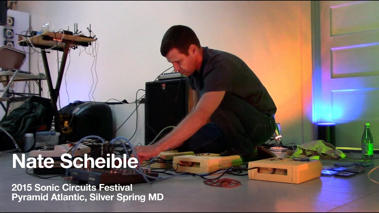 NATE SCHEIBLE: sonic circuits festival 2015 - YouTube