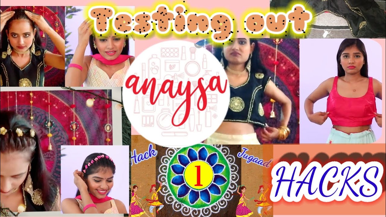 Testing out Anaysa Navratri Hacks || Anaysa Desi Hacks || Itzmaahlife ...