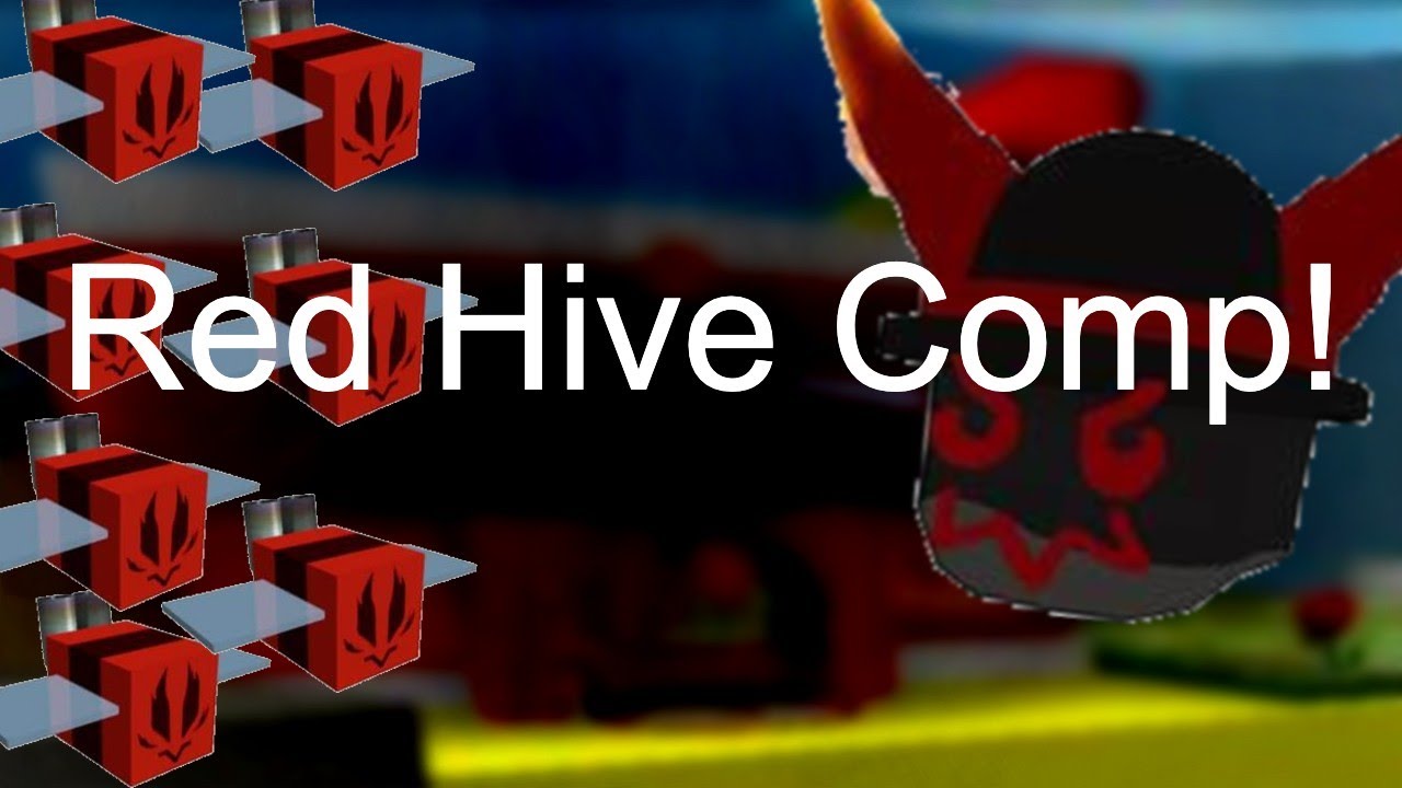 Bee Swarm Simulator Red Hive Comp! - YouTube