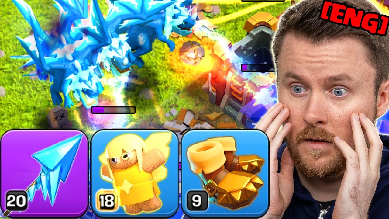 GAMECHANGER! BEST EQUIPMENT for ELECTRODRAGON ATTACKS in Clash of Clans ...