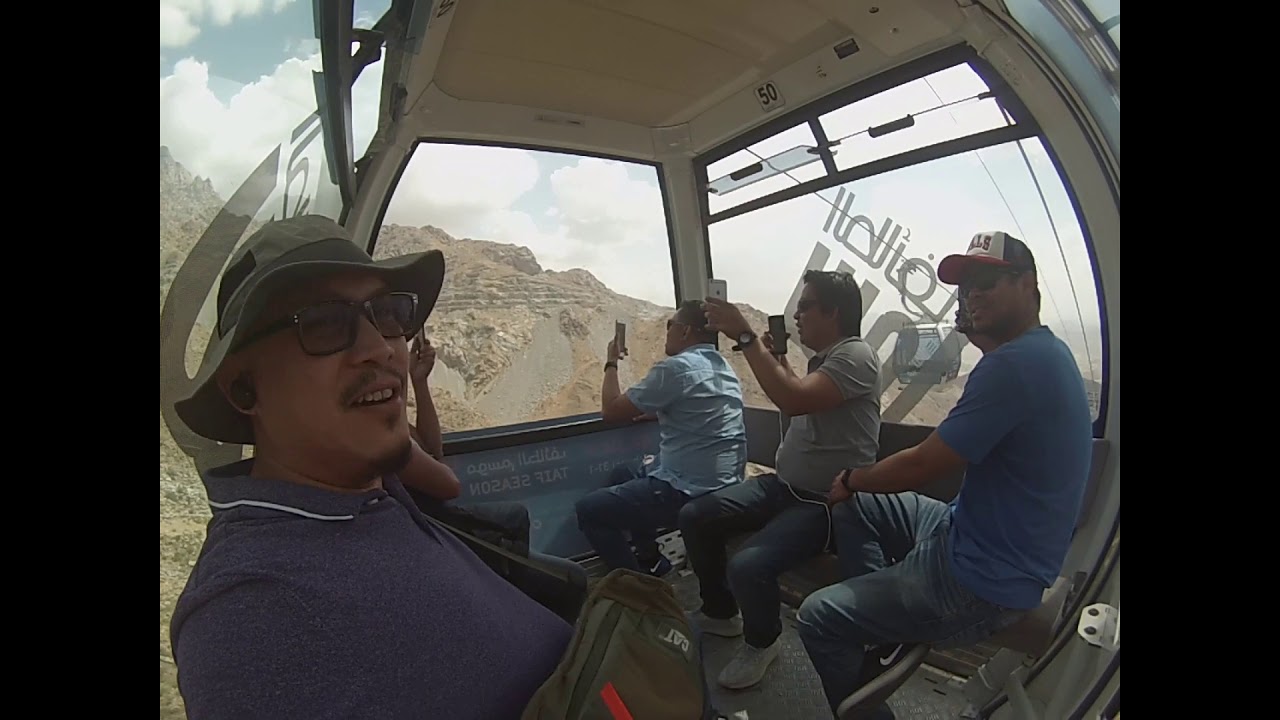 Telefric Cable Car Taif - YouTube
