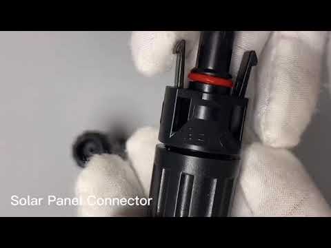 Solar Panel Connector.MP4 - YouTube