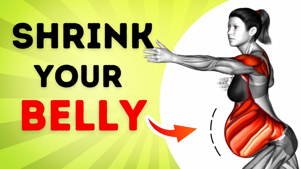 How to LOSE BELLY FAT in 7 days (Belly, waist & abs) 30 min STANDING ...