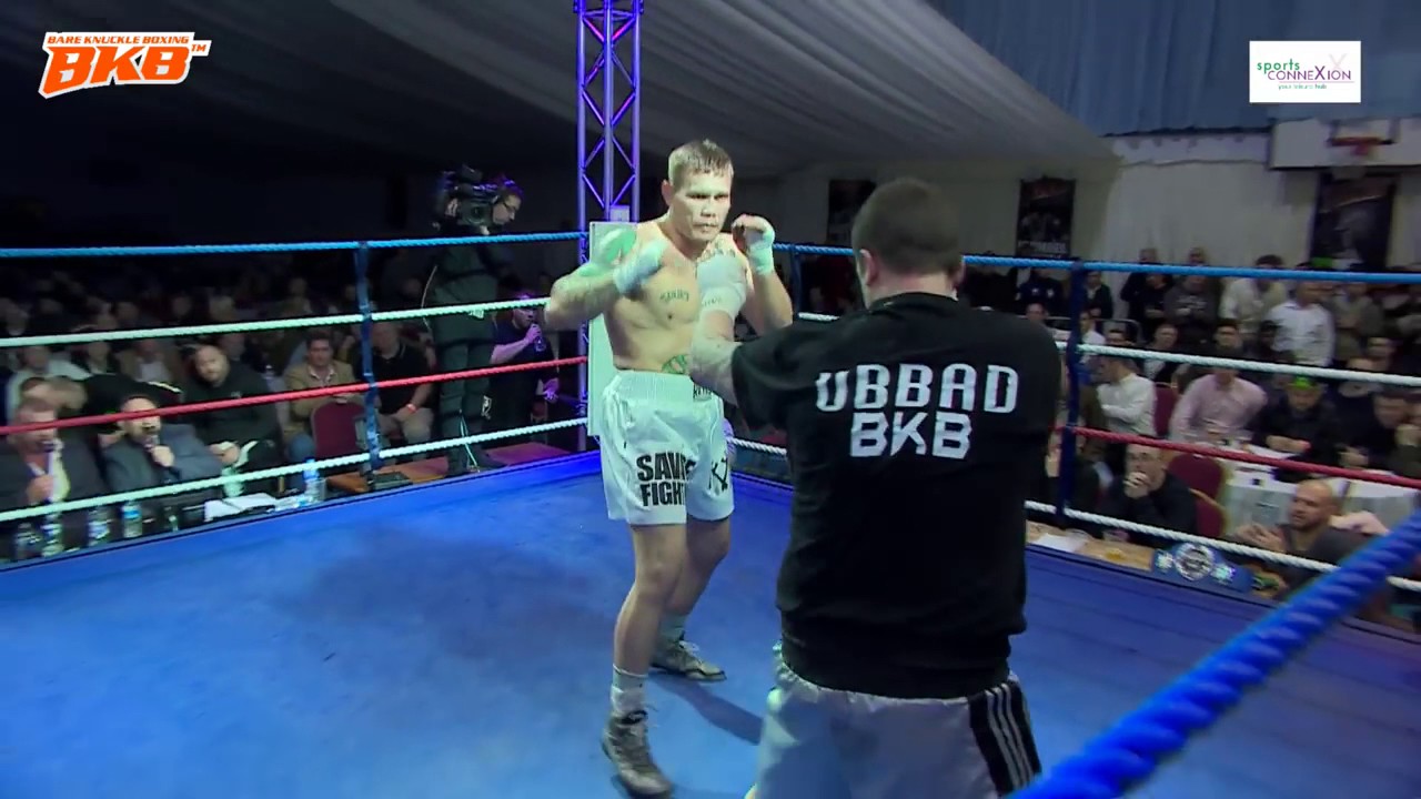 JOE RIGGS VS CHRISTIAN EVANS BKB4 LIGHT HEAVYWEIGHT BARE KNUCKLE TITLE ...