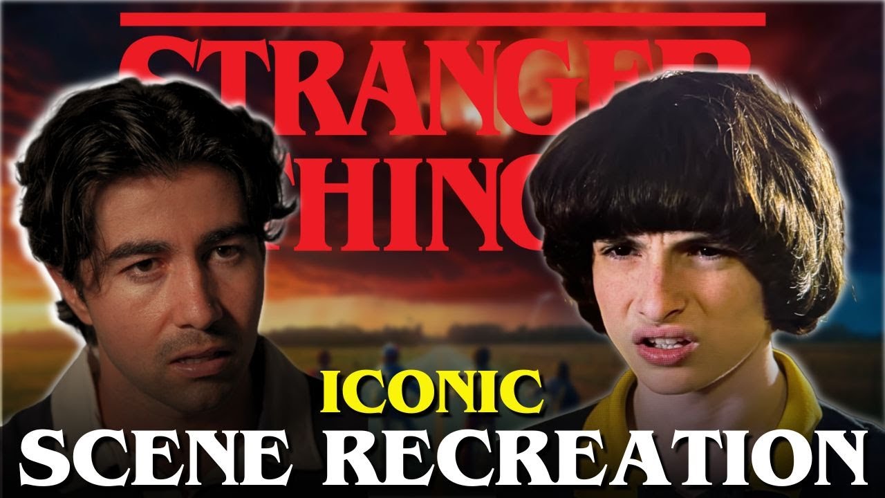 I Recreated a Scene From Netflix's Hit Show STRANGER THINGS - YouTube