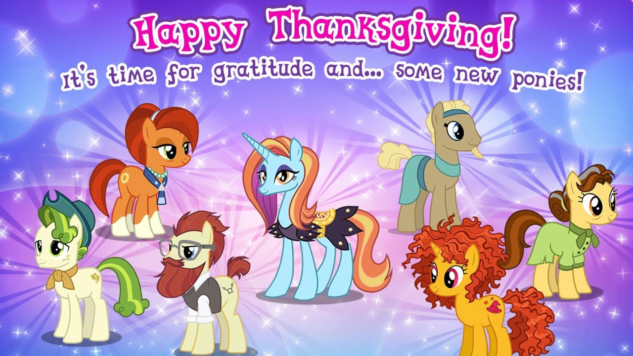 MLP Game || Royal Club Subscription and Thanksgiving Sale Ponies ...