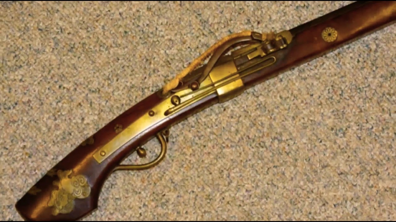 EXTREMELY RARE Japanese Samurai Tanegashima Matchlock Musket - YouTube