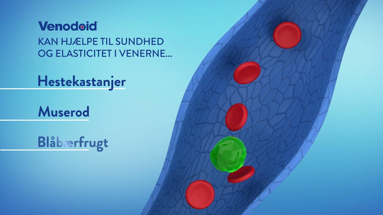 Venodoid kan hjælpe til sundhed og elasticitet i venerne - YouTube