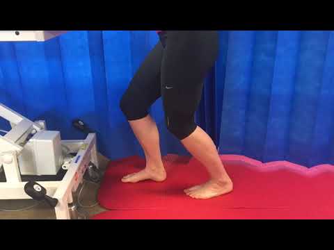 Ankle Exercise Soleus Stretch - YouTube