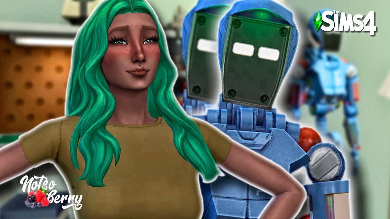 ROBÔ SERVO FINALMENTE | NOT SO BERRY | THE SIMS 4 Ep:434 - YouTube