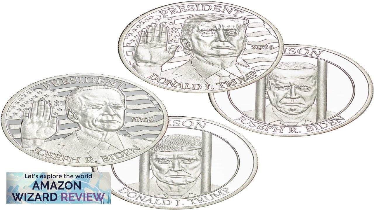 President Prison 2024 Election Commemorative Set One Pro-Trump Coin w ...