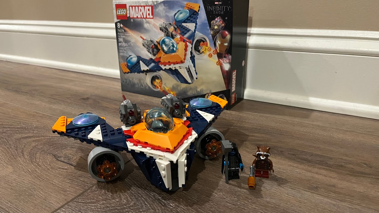 Lego Rockets Warbird vs Ronan Set Review - YouTube