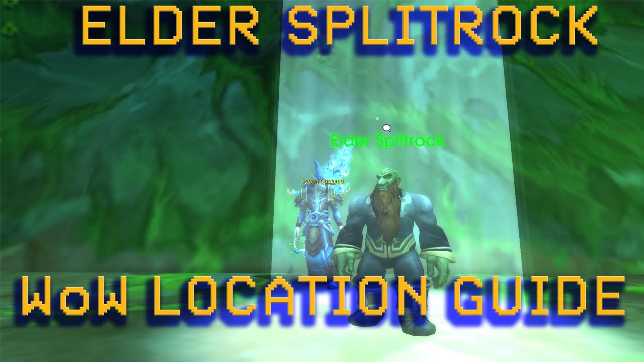 World of Warcraft - Elder Splitrock Location (Maraudon) for Lunar ...